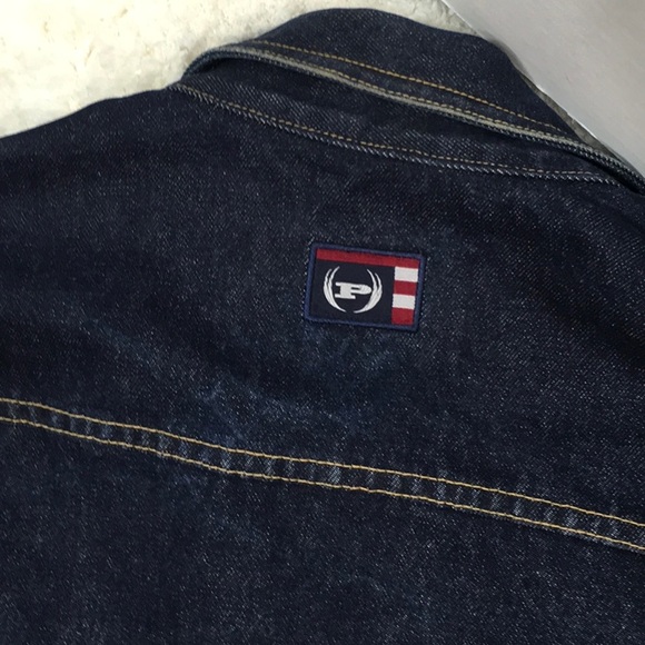 Phat Farm | Jackets & Coats | Phat Farm Blue Denim Jacket Vintage 9s ...